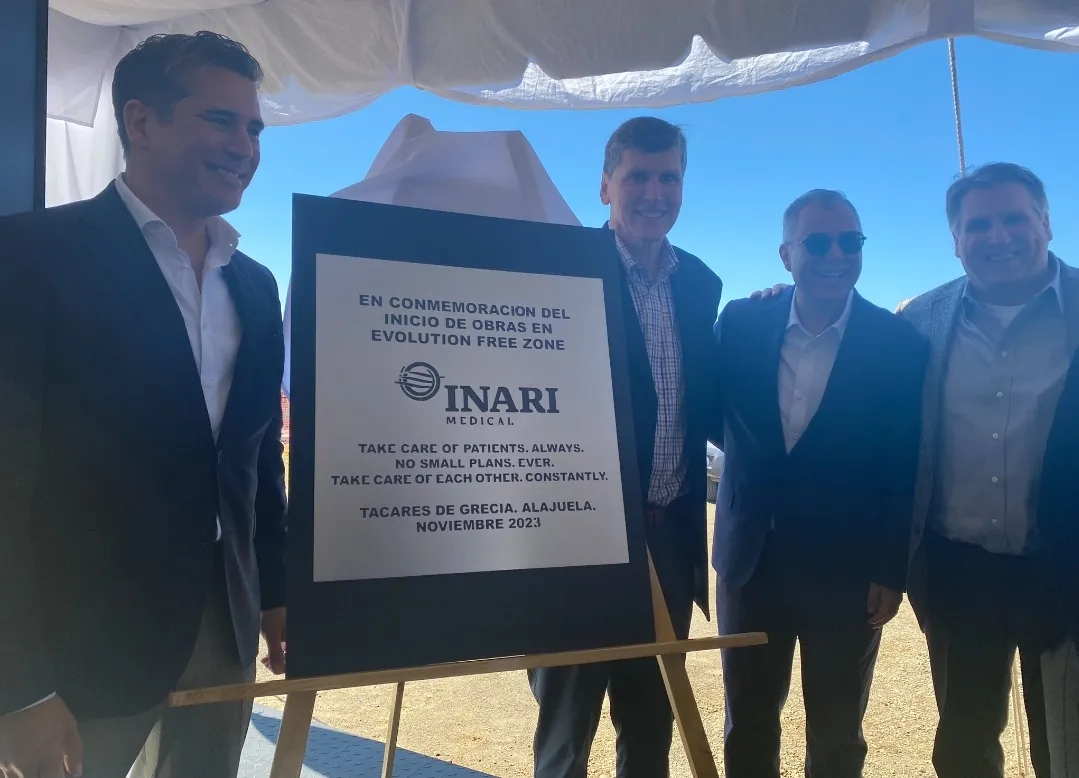 INARI MEDICAL invertirá US$15 millones en su llegada a Costa Rica - El ...